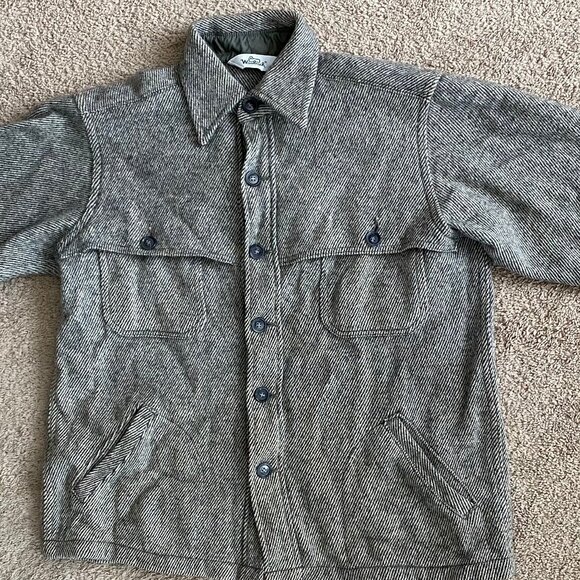 Woolrich | Jackets & Coats | Vintage 96s Woolrich Mackinaw Herringbone ...